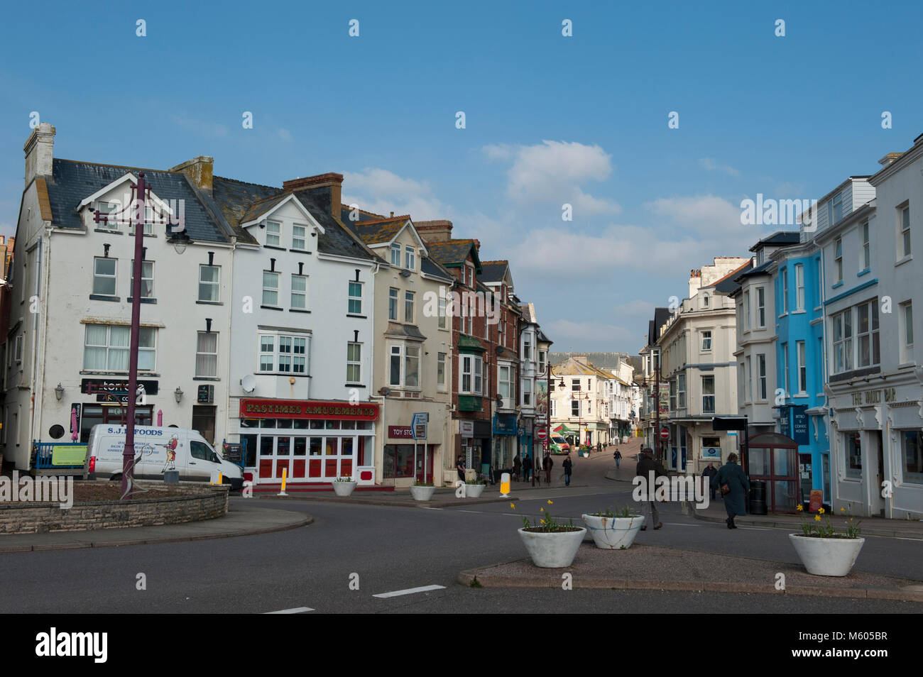 Seaton town centre hi-res stock photography and images - Alamy
