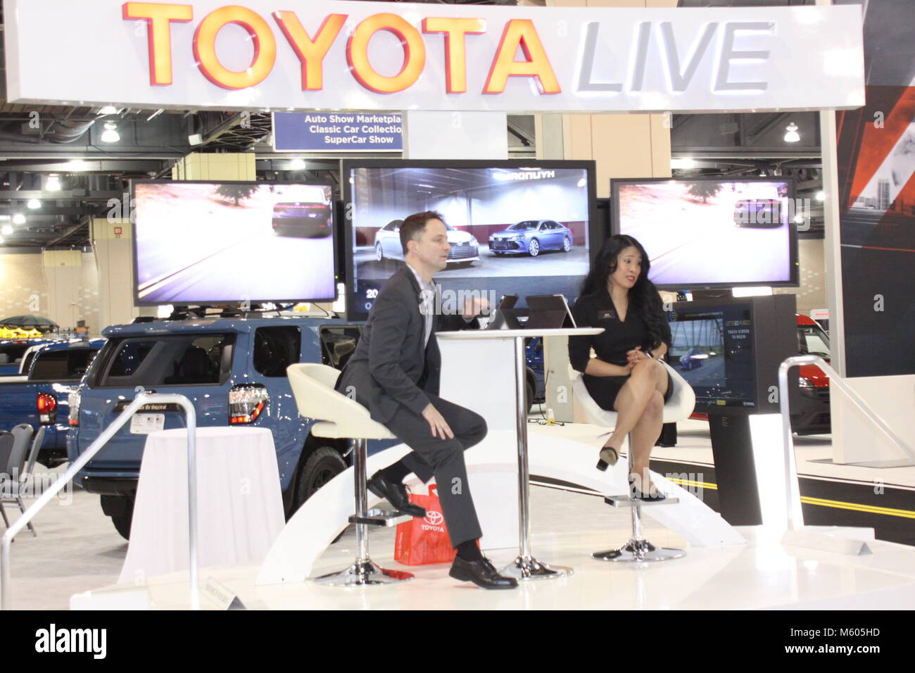 Philadelphia Auto Show at the Pennsylvania Convention Center Featuring ...