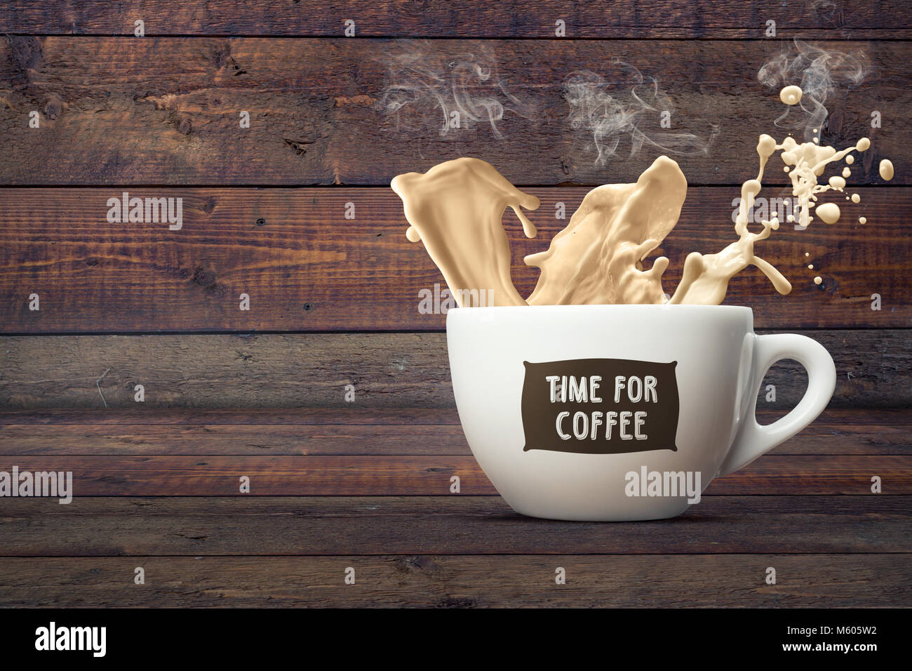Time of coffee hi-res stock photography and images - Alamy