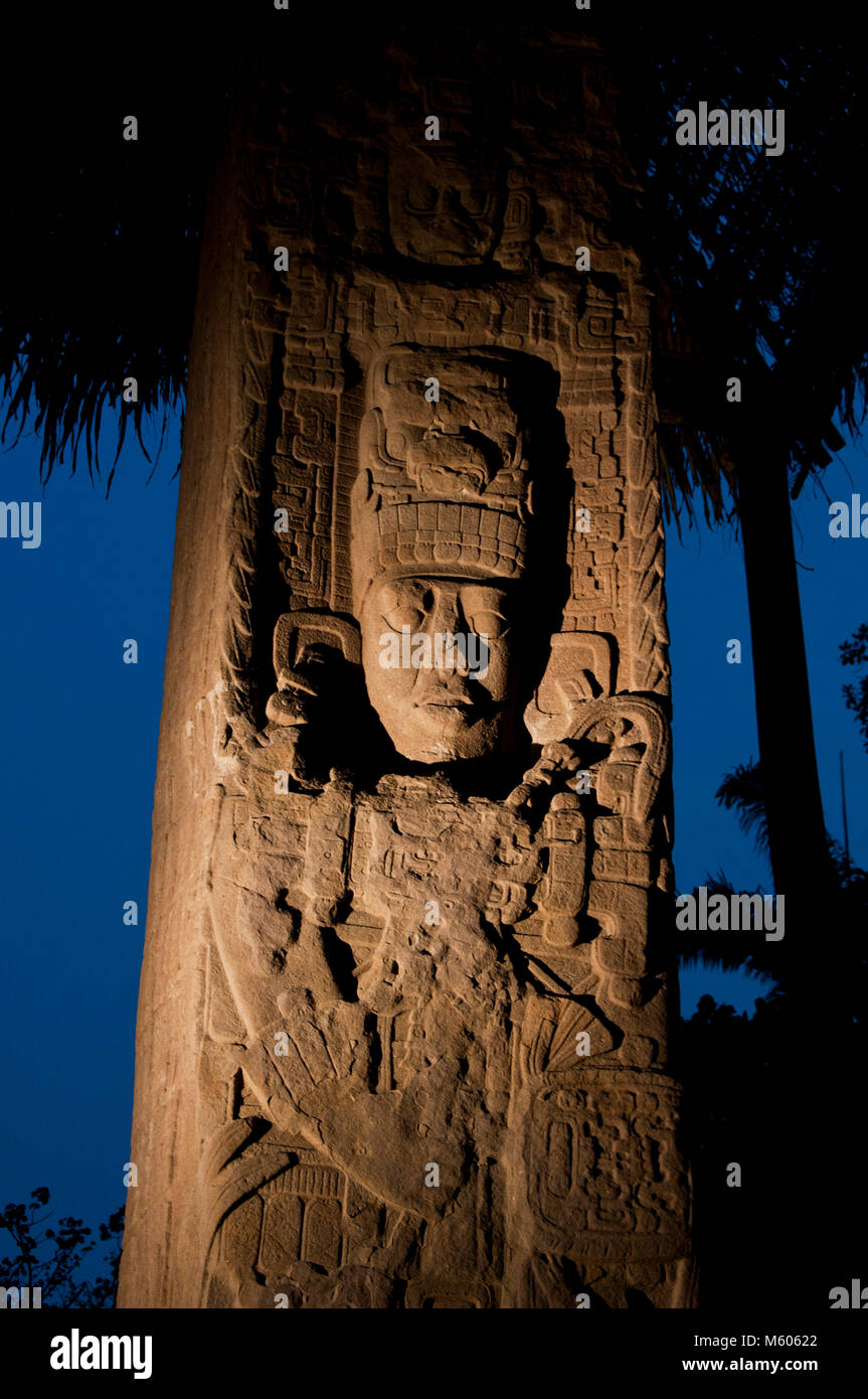 Quirigua Archaeological Site, Izabal, Guatemala. An ancient Maya ...