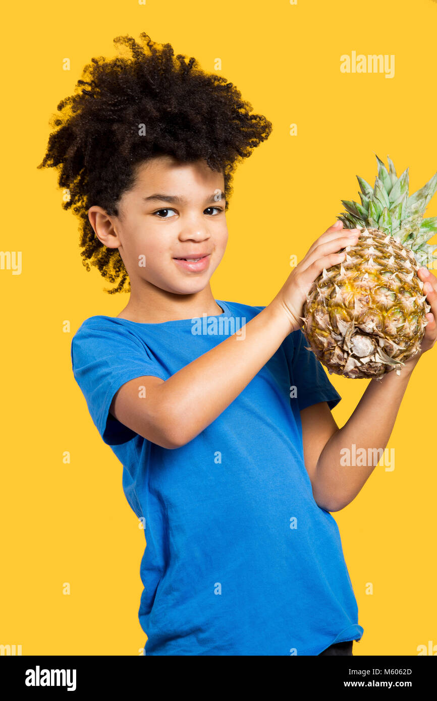 Child pineapple hi-res stock photography and images - Alamy