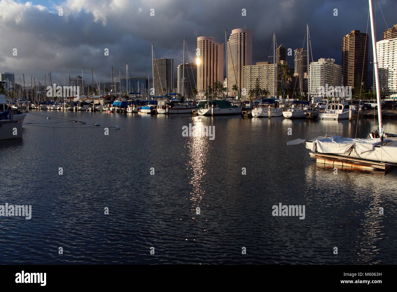 Hawaiian marina hi-res stock photography and images - Alamy