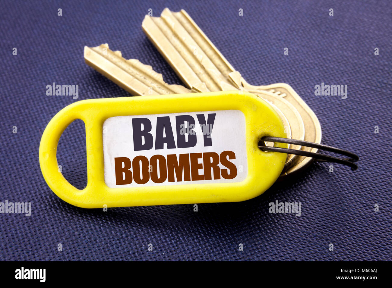 Handwriting Announcement text showing Baby Boomers. Business concept ...