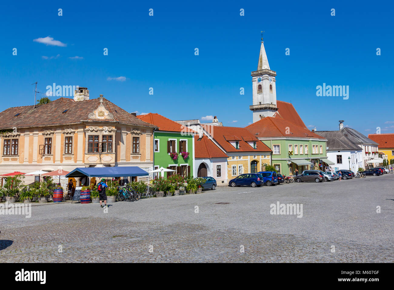Very nice village in Austria, Rust Stock Photo - Alamy
