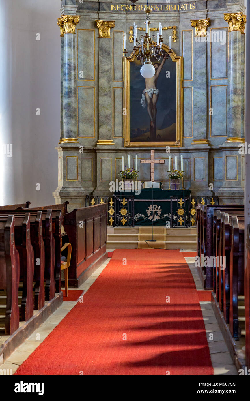 Beautiful ancient church in a small Austrian village Rust Stock Photo ...