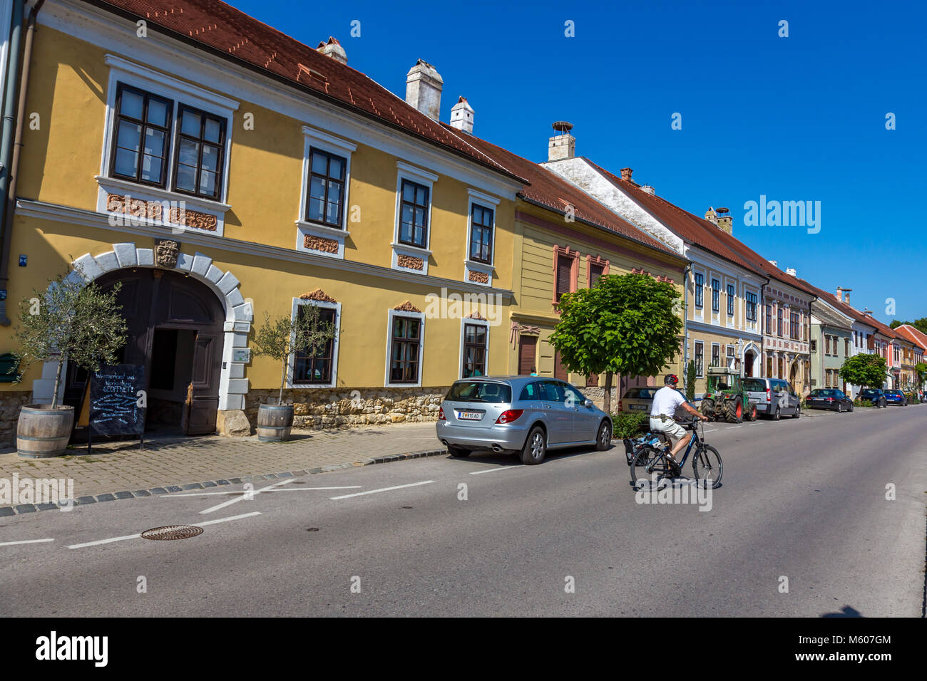 Very nice village in Austria, Rust Stock Photo - Alamy