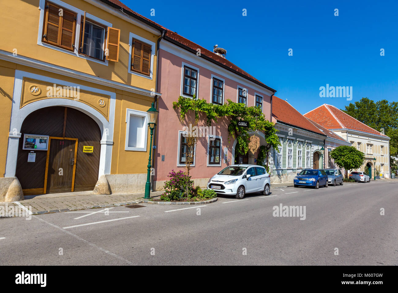 Very nice village in Austria, Rust Stock Photo - Alamy