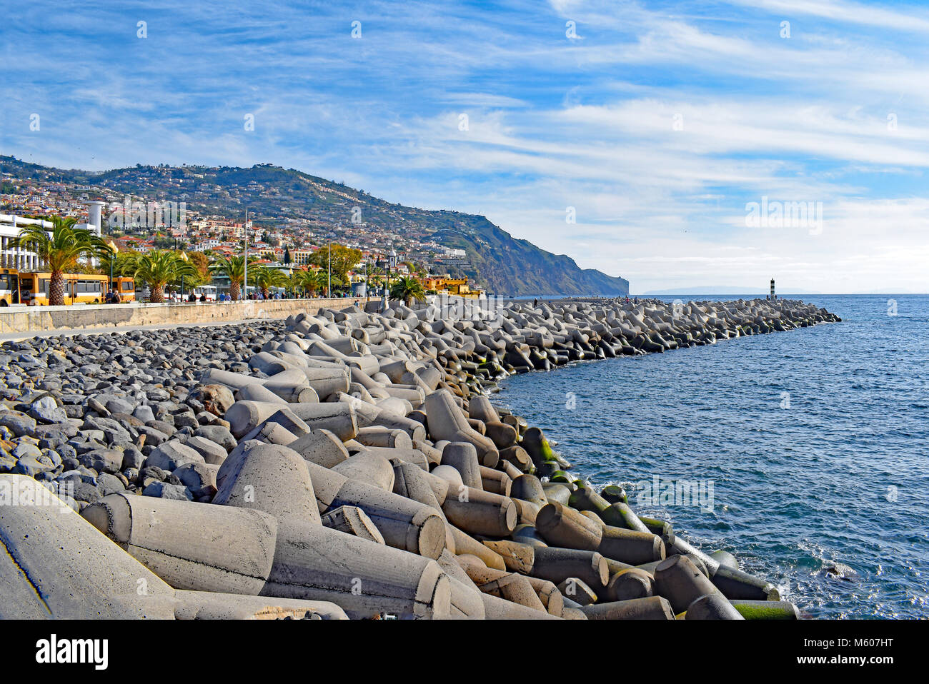 Funchal bay beach hi-res stock photography and images - Alamy