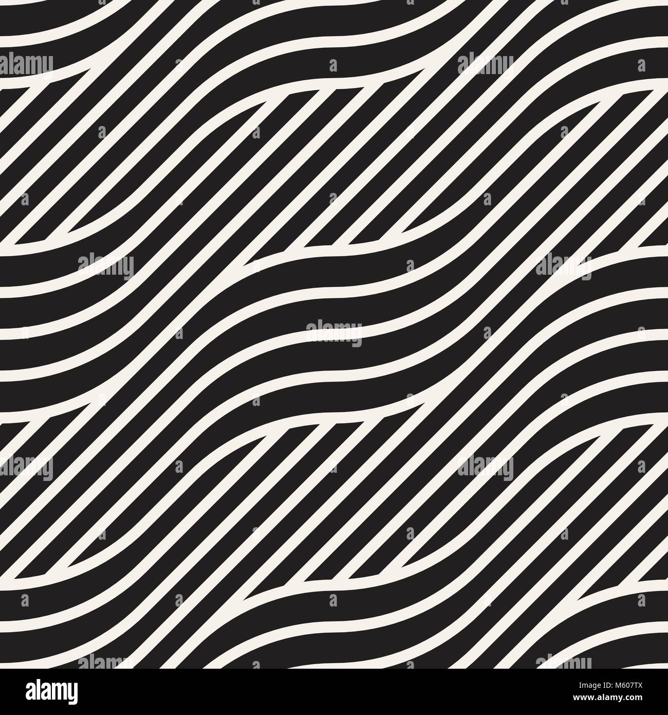 Vector seamless pattern. Modern stylish abstract texture. Repeating ...