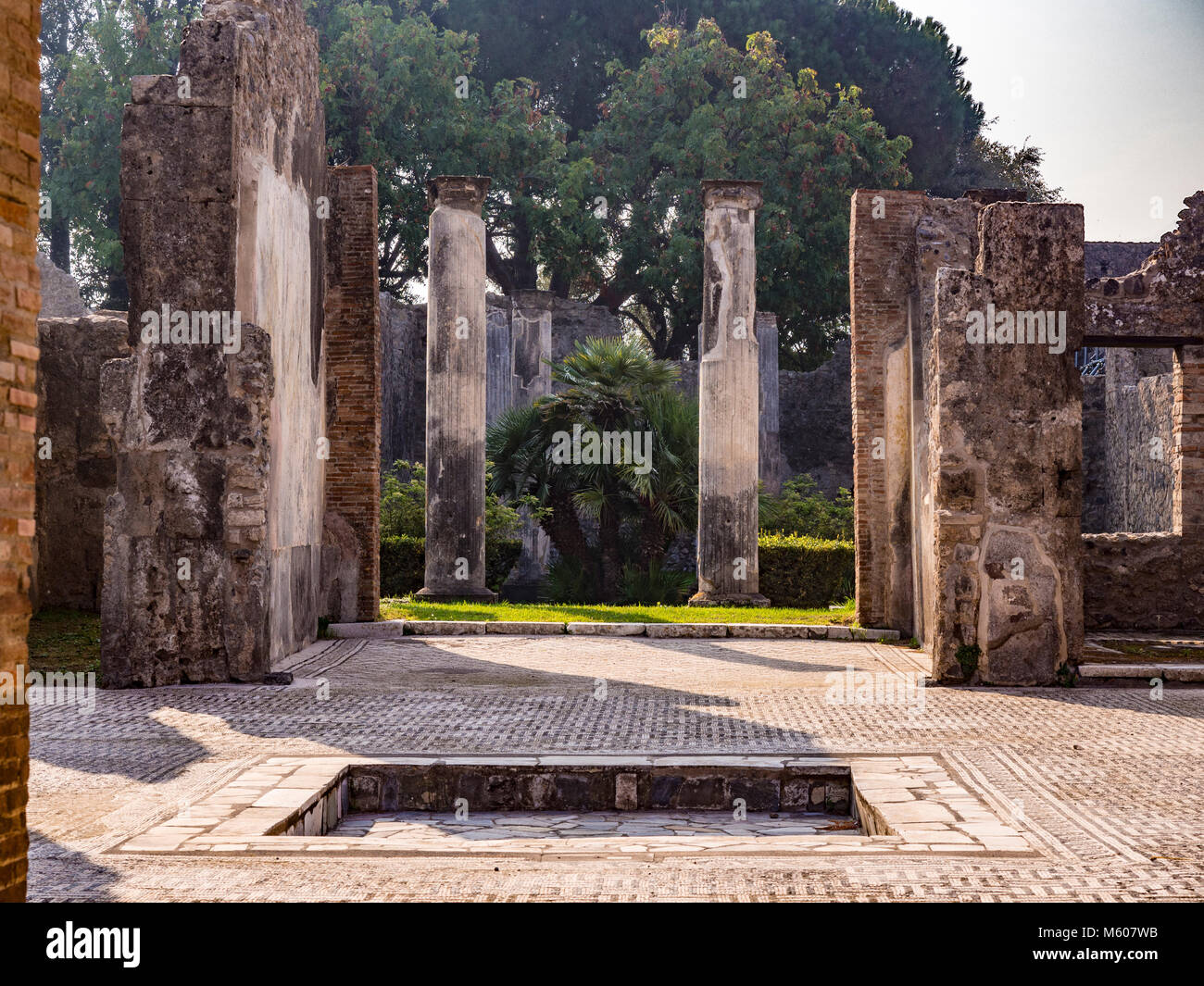 Pompeii ruins, Italy Stock Photo - Alamy