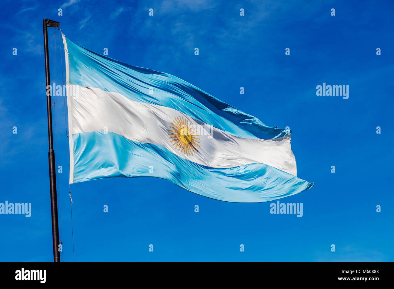 Flag Of Argentina High Resolution Stock Photography and Images - Alamy
