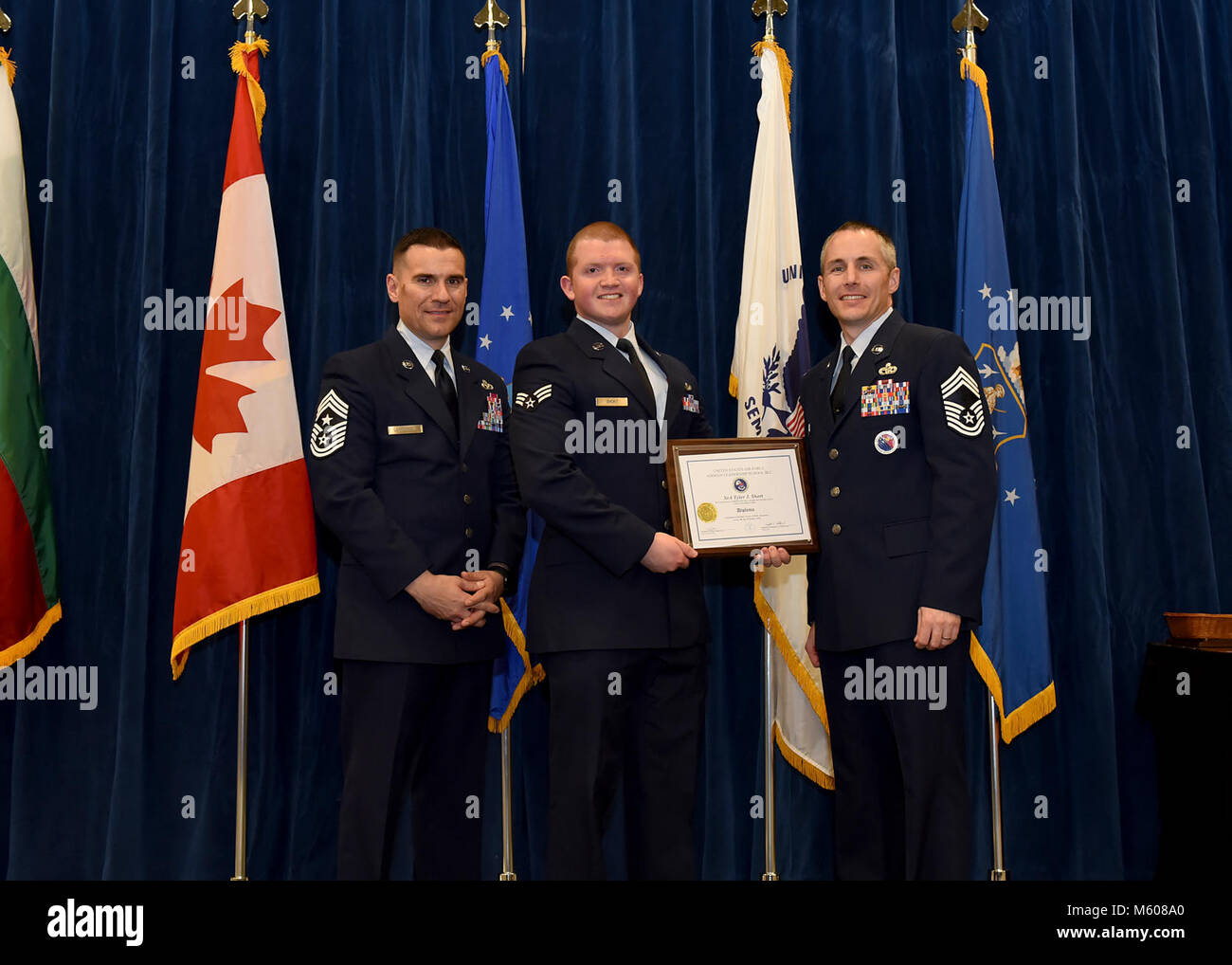 Senior Airman Tyler Short from Burlington Air National Guard Base, Vt ...