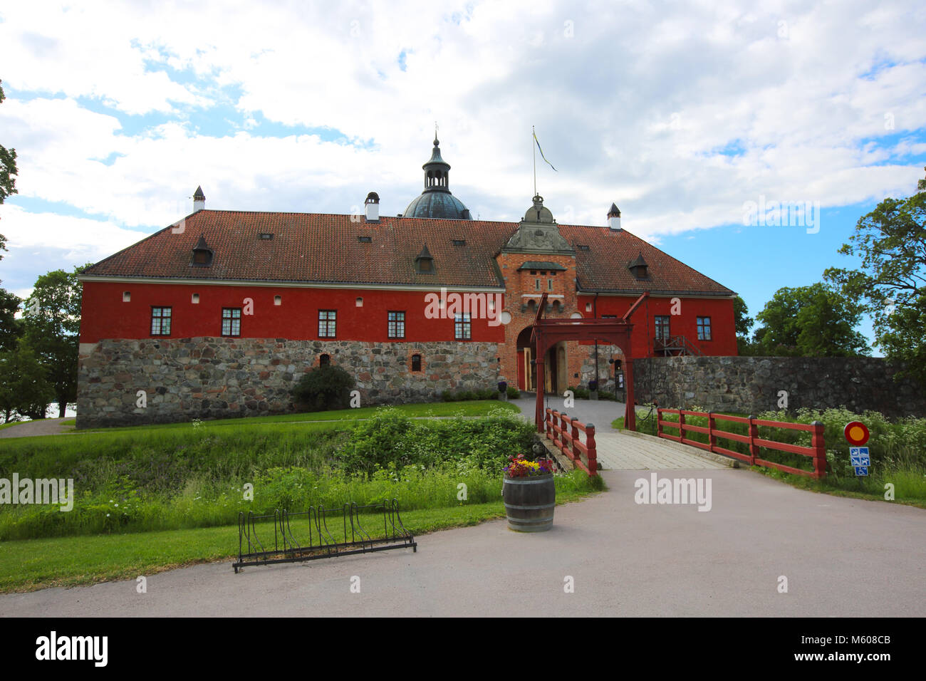 Gripsholm Slott (castle), one of the residences of the Swedish Royal ...