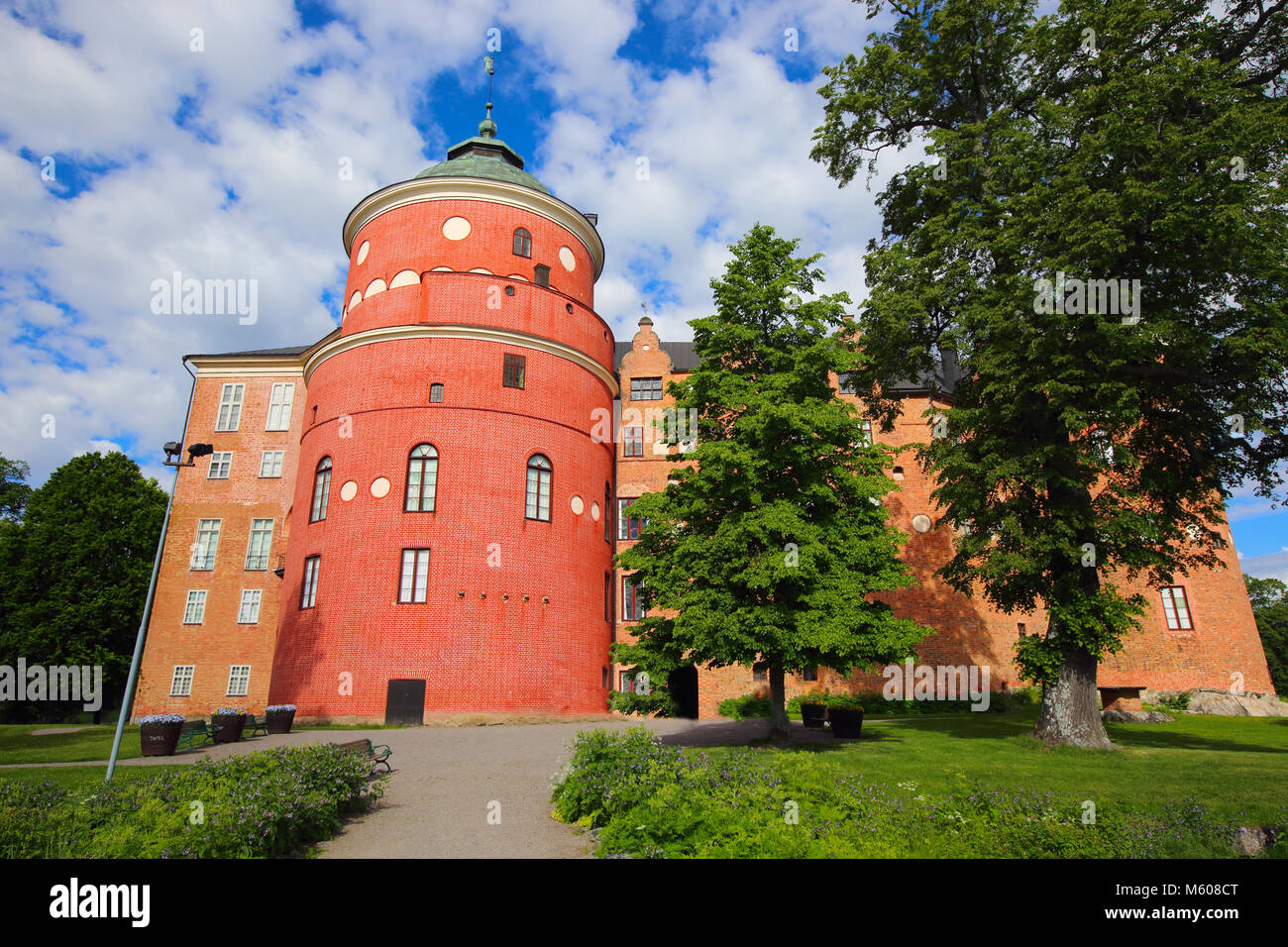 Gripsholm Slott (castle), one of the residences of the Swedish Royal ...