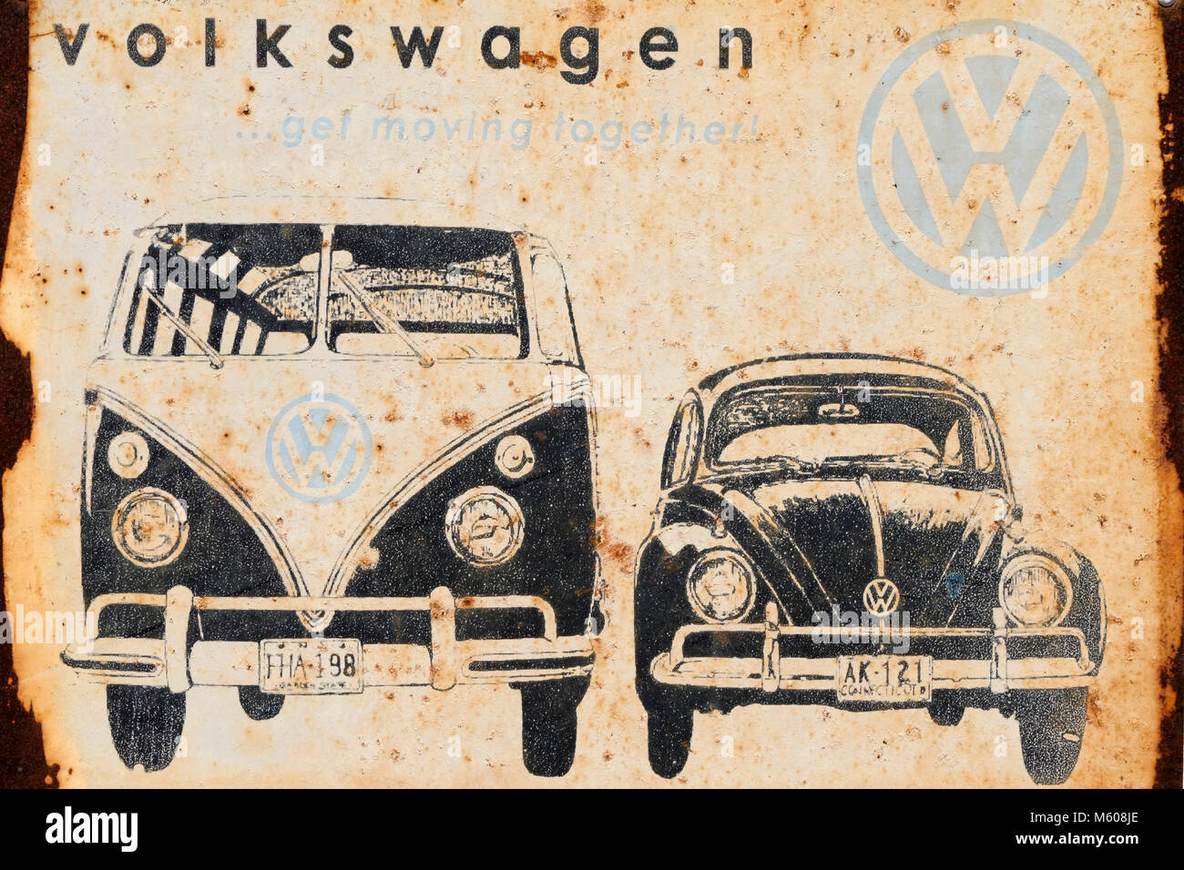 Vw advertising hi-res stock photography and images - Alamy