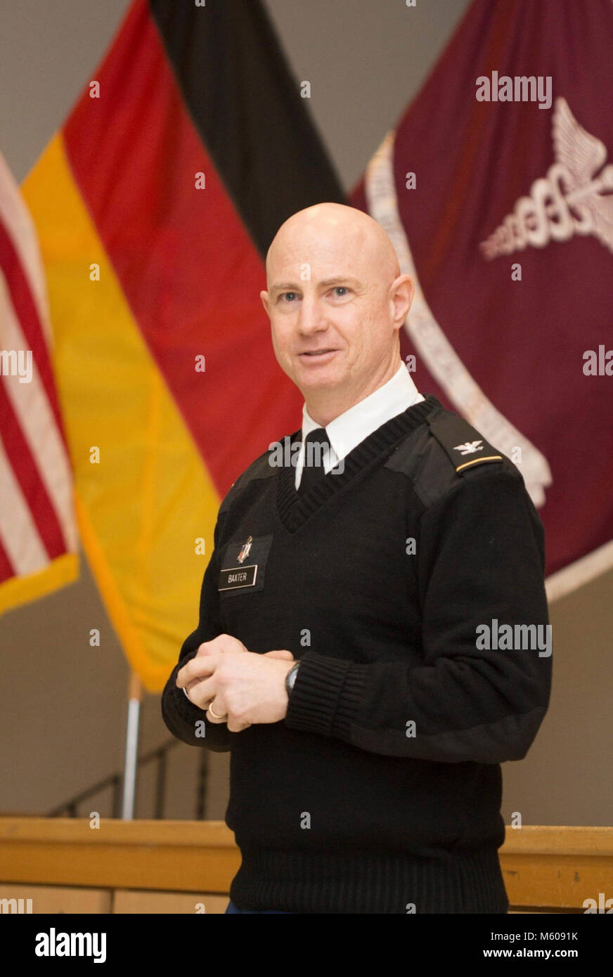 Col. Andrew C Baxter, regional nurse executive, Regional Health Command ...