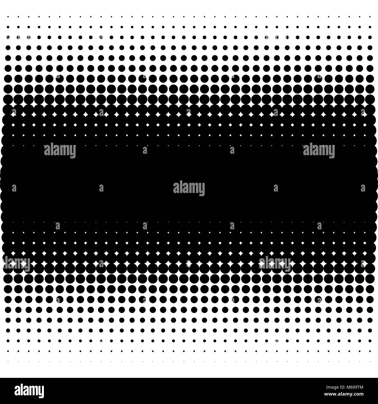 Grunge Halftone Vector Background Vintage Dots Texture Stock Vector