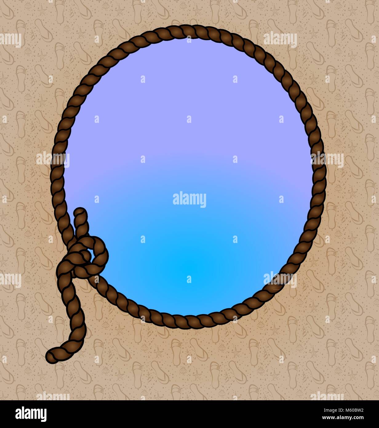 rope and frame Stock Vector Image & Art - Alamy