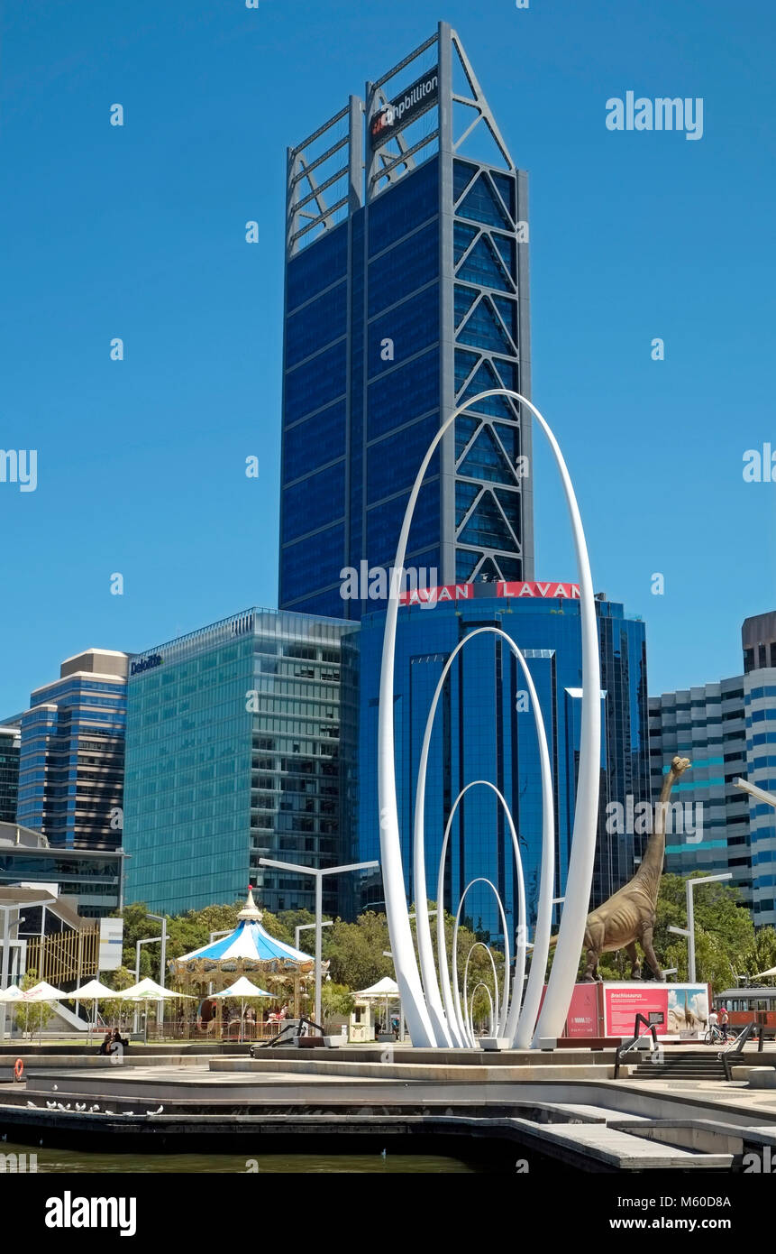 BHP Billiton Building Brookfield Place St Georges Square Perth City W.A ...