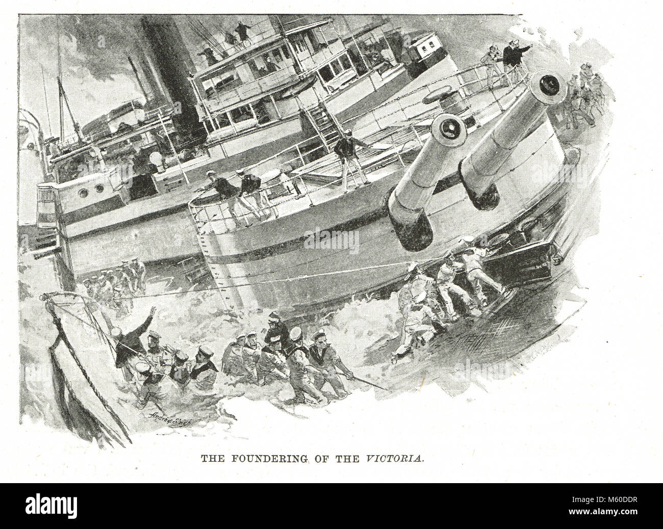 Hms victoria and camperdown hi-res stock photography and images - Alamy