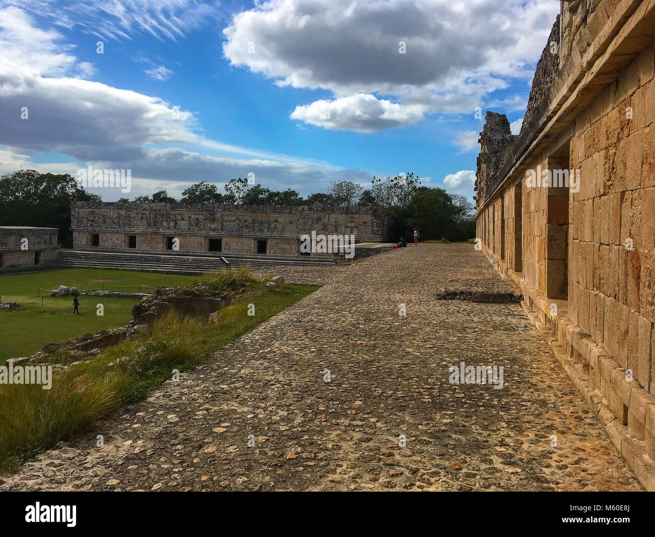 Uxmal, Mexico - January 30, 2018: Majestic ruins in Uxmal,Mexico. Uxmal ...