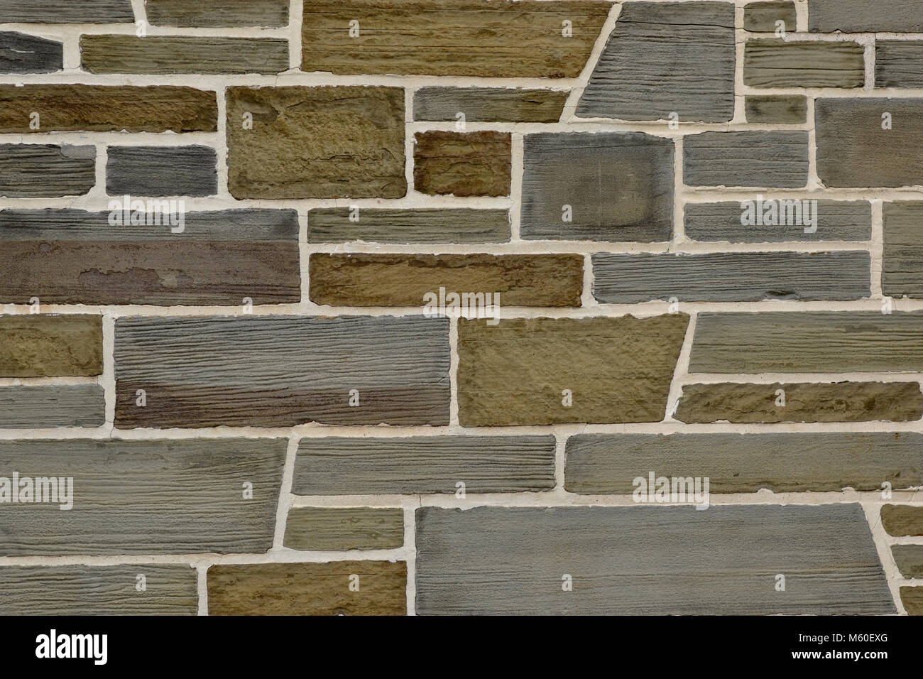 Closeup blue and brown shale cobblestone texture background Stock Photo ...