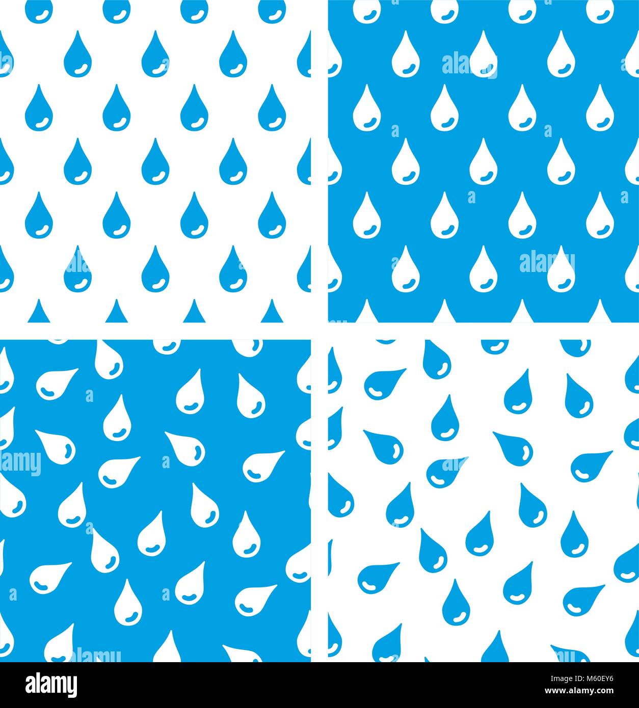 Shower drops water on Stock Vector Images - Alamy