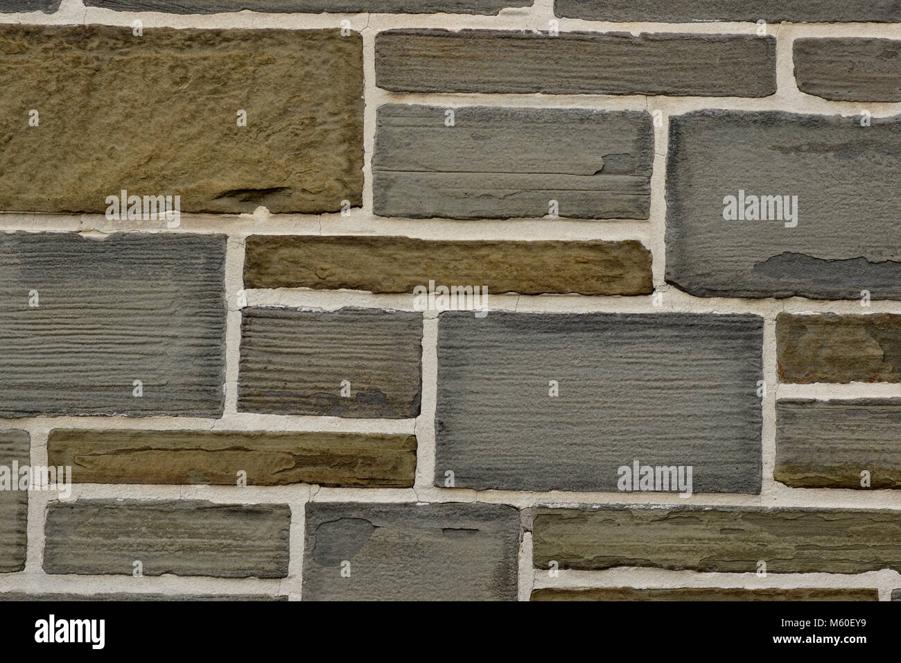 Closeup blue and brown shale cobblestone texture background Stock Photo ...
