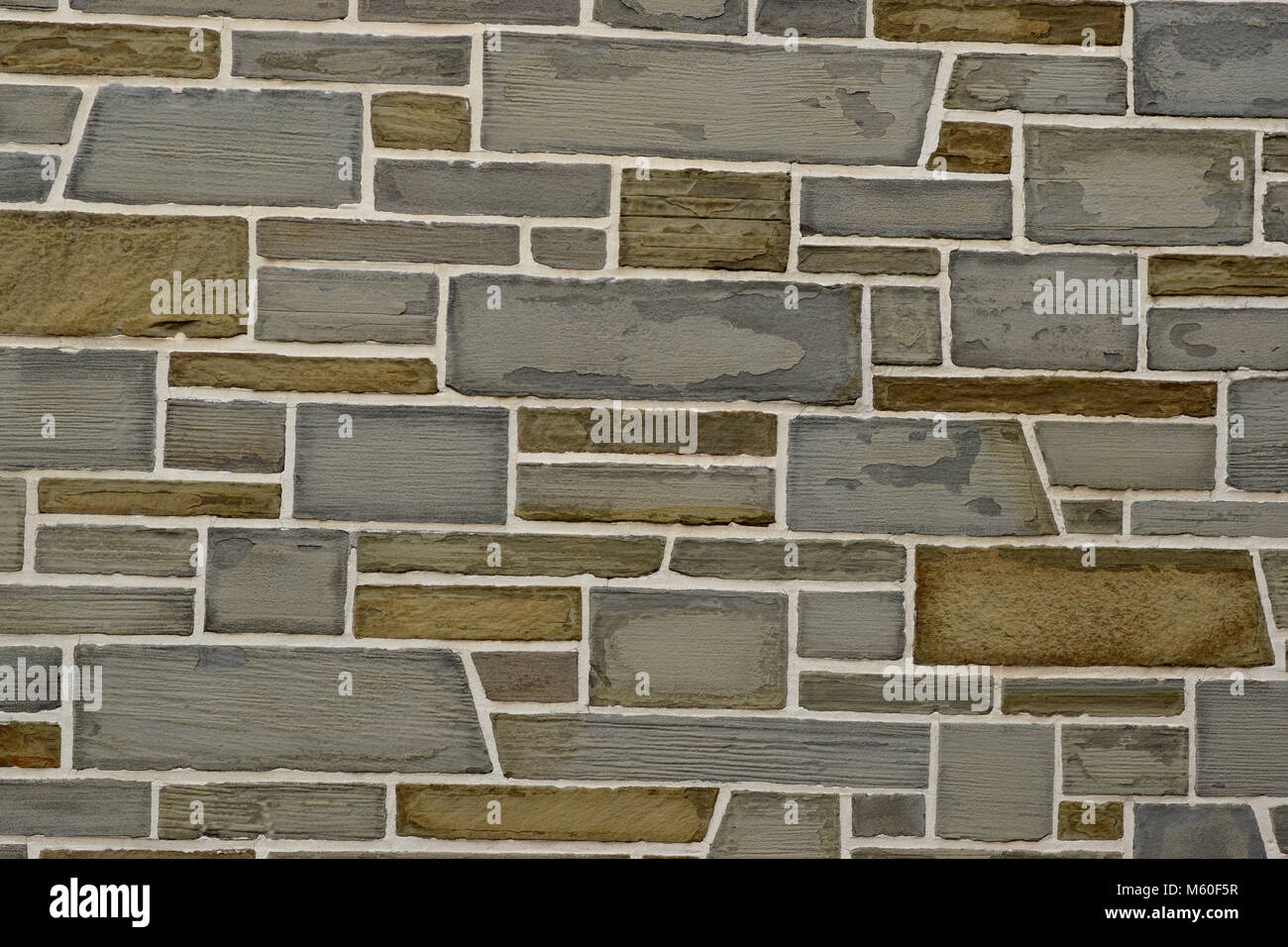 Closeup blue and brown shale cobblestone texture background Stock Photo ...