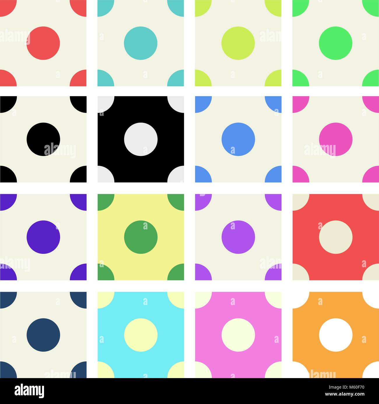 Seamless dot pattern hi-res stock photography and images - Alamy