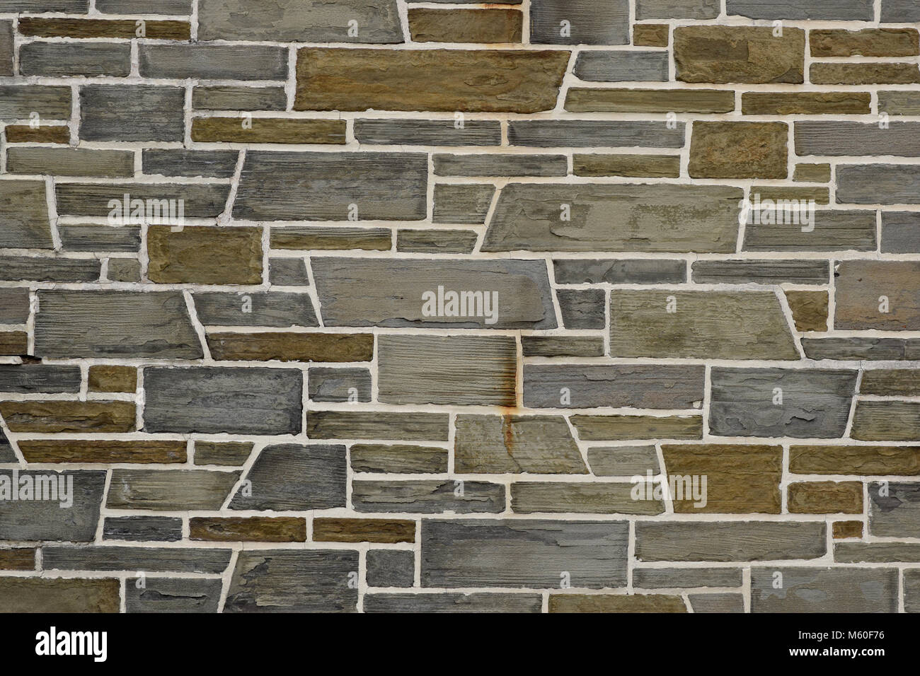 Closeup blue and brown shale cobblestone texture background Stock Photo ...