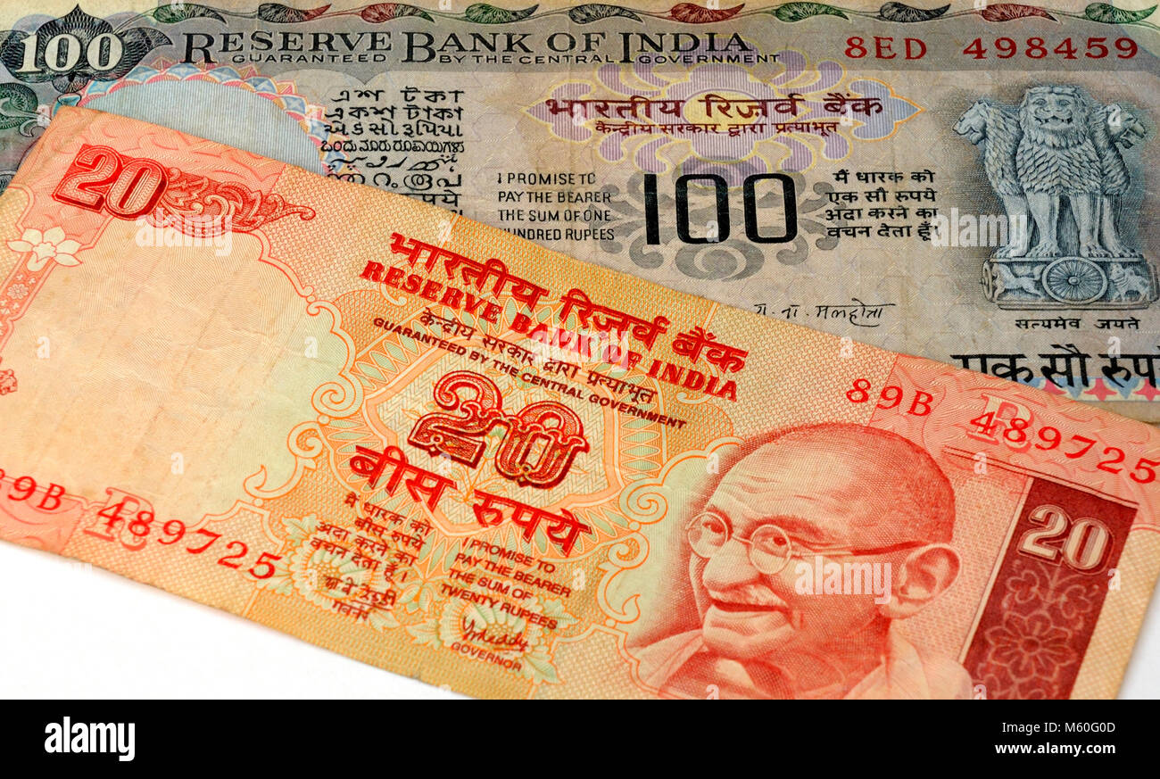 Indian currency note hi-res stock photography and images - Alamy