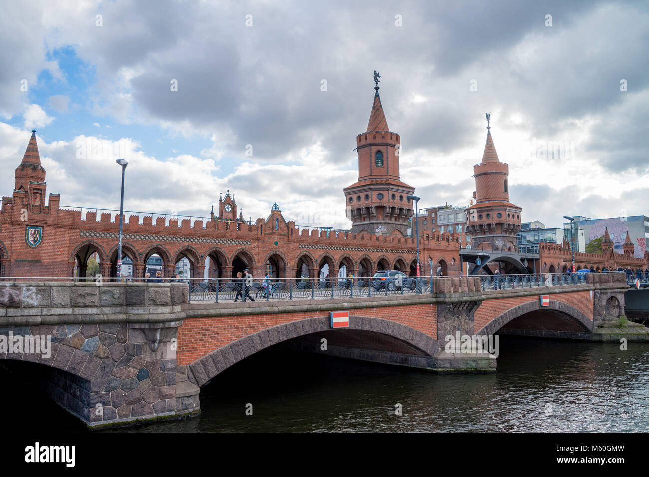 Oberbaum bridge in Berlin, Germany Stock Photo - Alamy