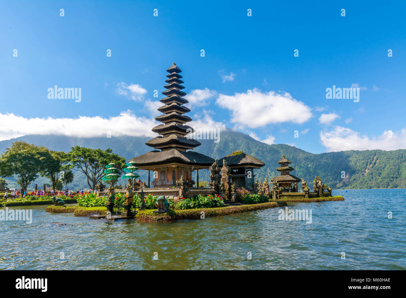 Pura Ulun Danu Bratan at Bali, Indonesia - Asia, Bali, Indonesia, Lake ...