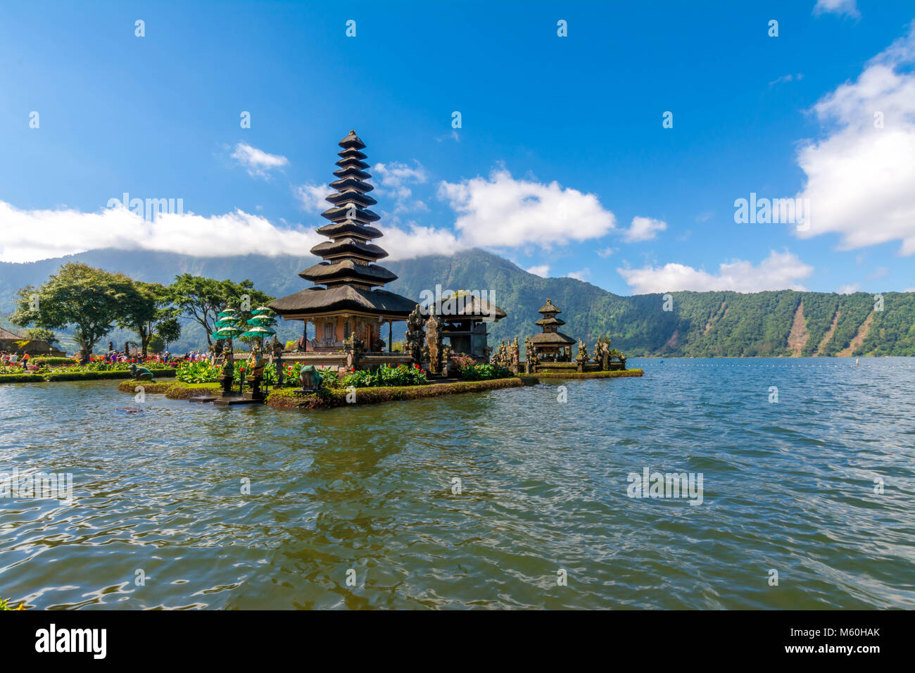Pura Ulun Danu Bratan at Bali, Indonesia - Asia, Bali, Indonesia, Lake ...