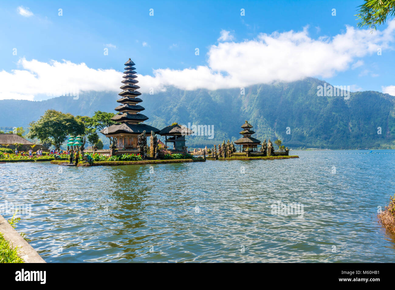 Pura Ulun Danu Bratan at Bali, Indonesia - Asia, Bali, Indonesia, Lake ...