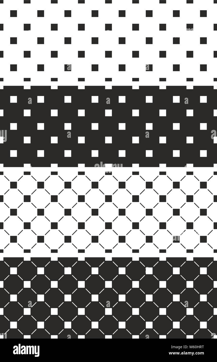 Seamless monochrome diagonal square Stock Vector Images - Alamy