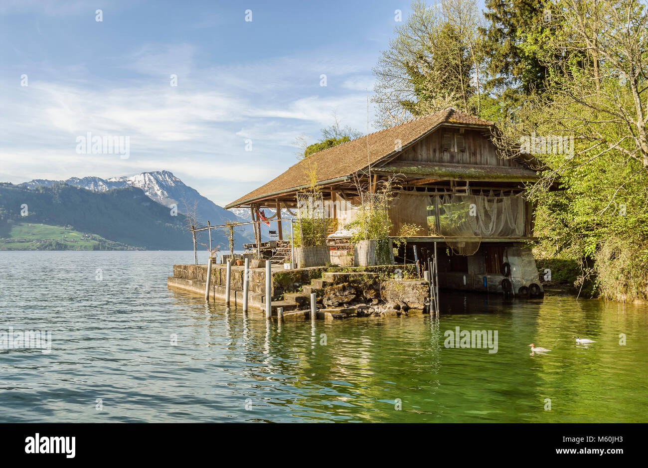 Weggis dorf hi-res stock photography and images - Alamy