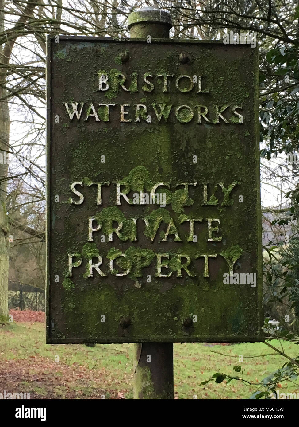 Bristol Waterworks sign Stock Photo - Alamy