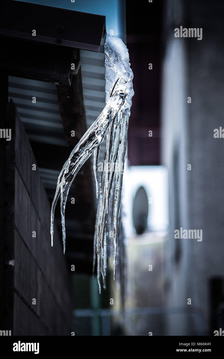 Crooked roof hi-res stock photography and images - Alamy