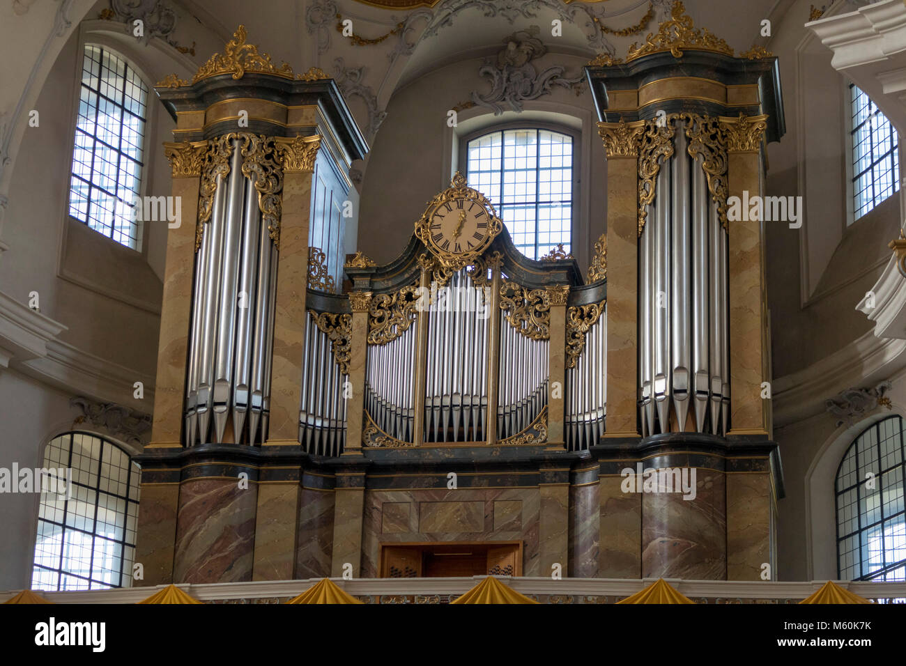 organ of the Basilica of the Fourteen Holy Helpers (German: Basilika ...