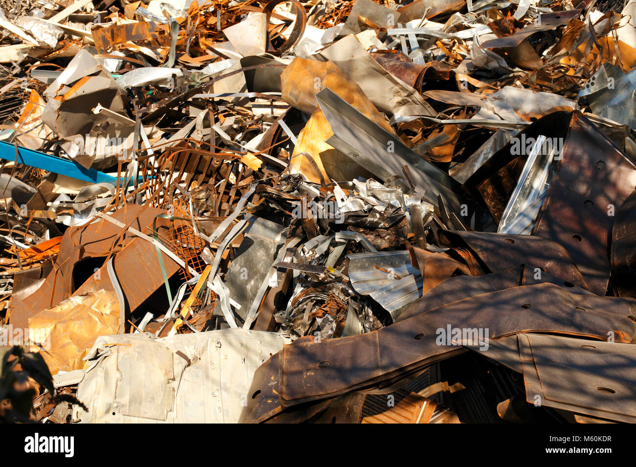 Celsa steelworks in Tremorfa, Cardiff, South Wales. Metal recycling ...