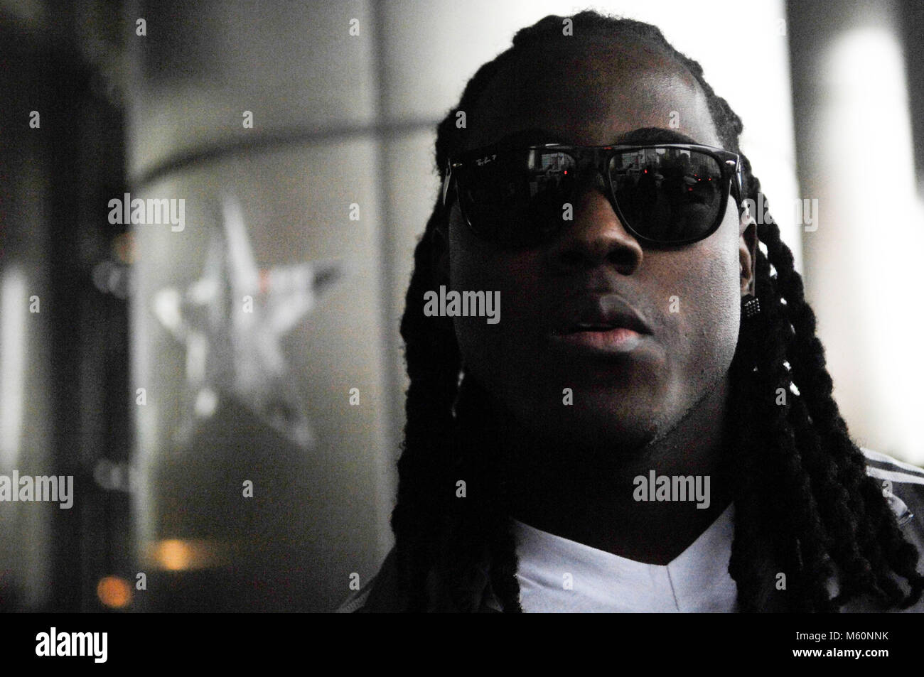 Rapper Ace Hood attends an All Star Weekend gifting suite at the ...