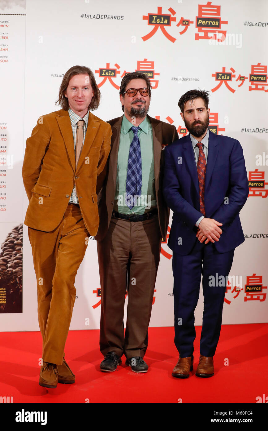 Director Wes Anderson with screenwriter Roman Coppola and actor Jason ... Director Wes Anderson with screenwriter Roman Coppola and actor Jason ...