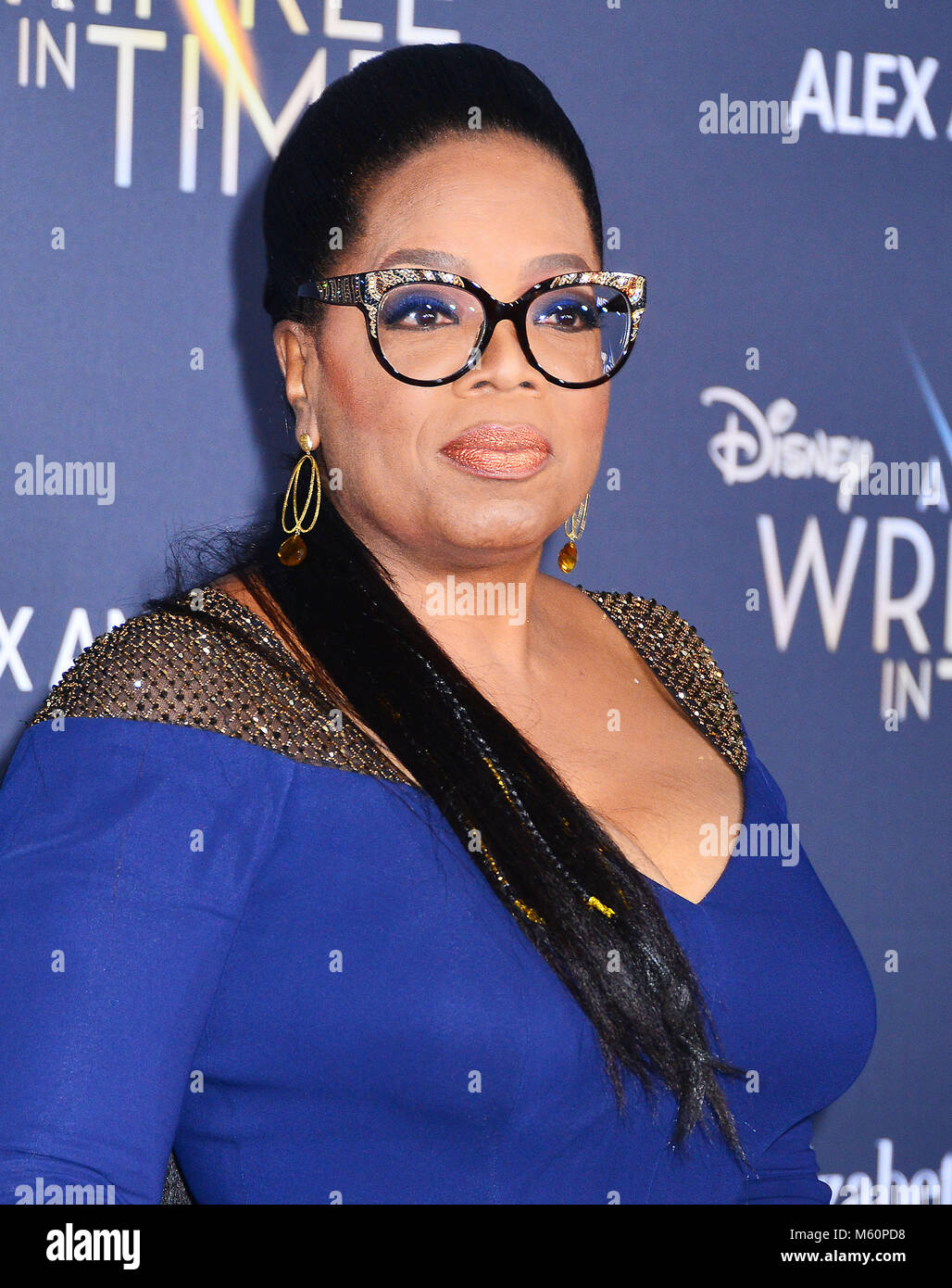 Oprah Winfrey 059 arrive at the world premiere of Disney?s 'A Wrinkle ...