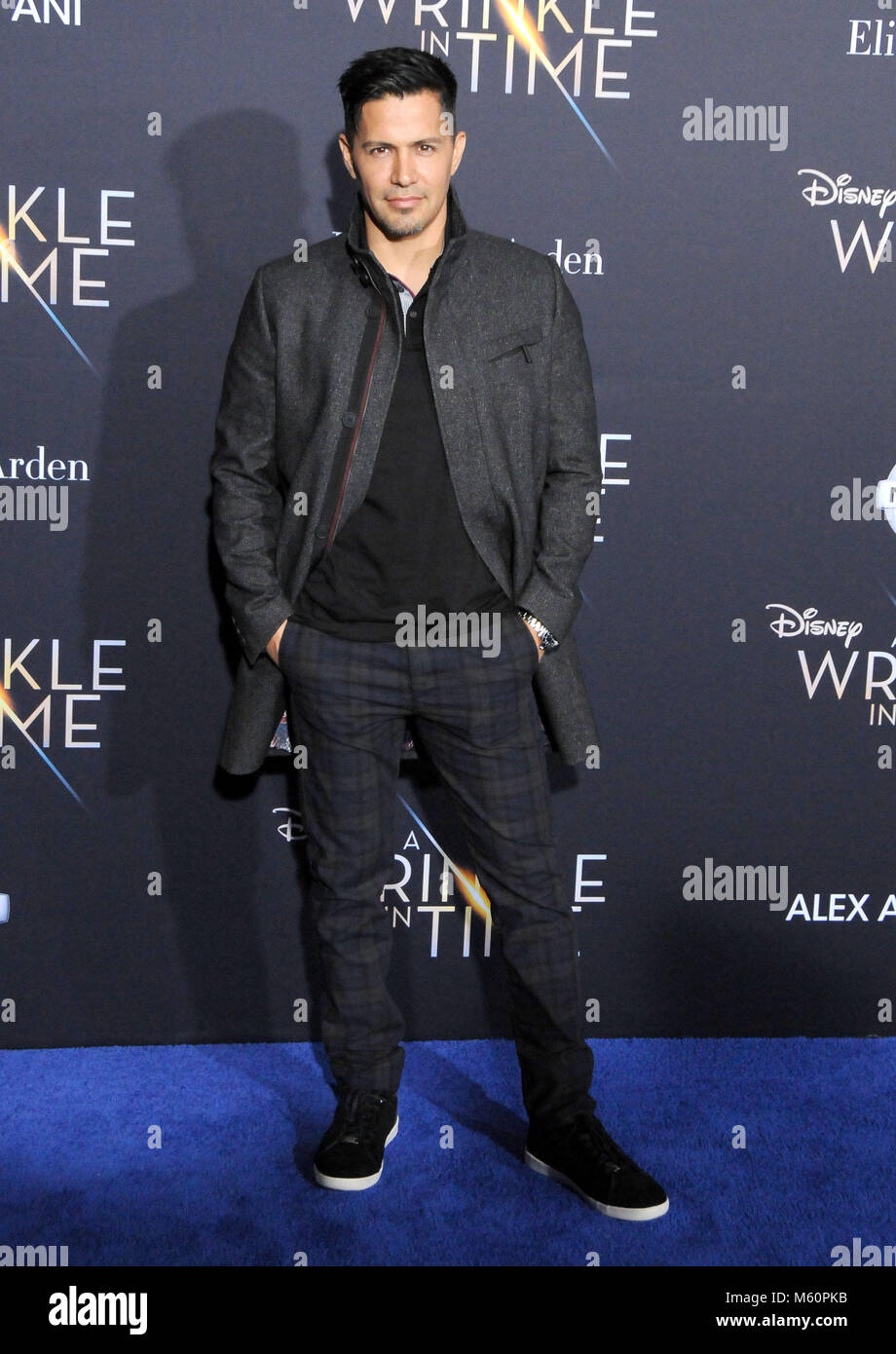 Los Angeles, USA. 26th Feb, 2018. Actor Jay Hernandez attends the World ...