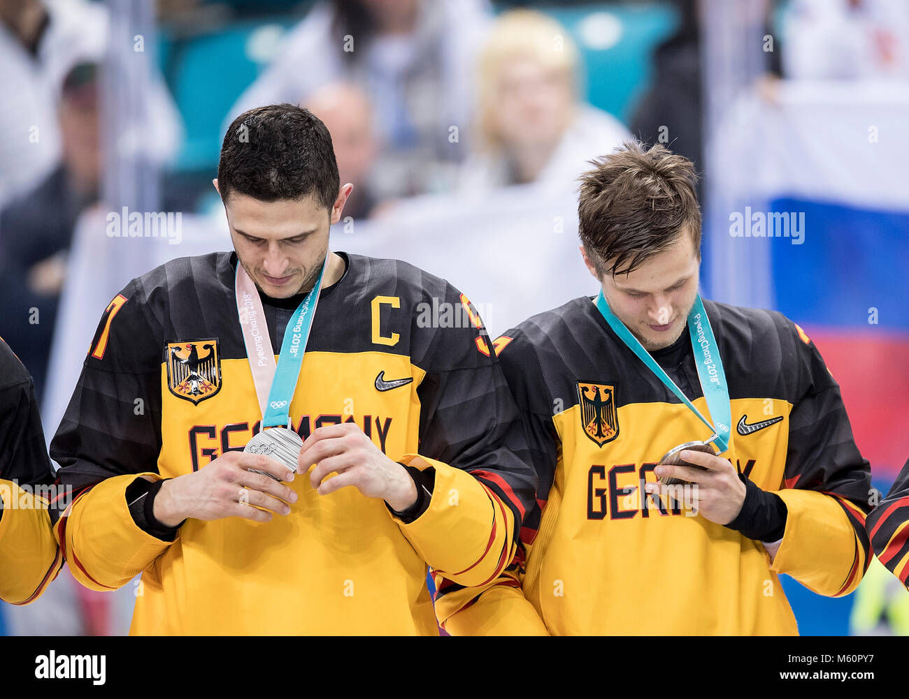 Marcel GOC (links) (GER) with der Silbermedaille, rechts xxxx 2. Platz ...