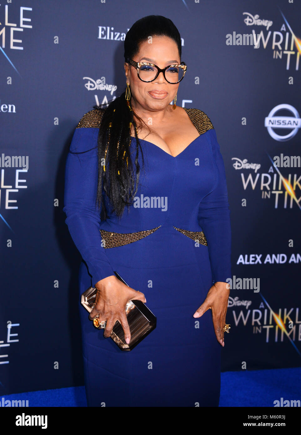 Oprah Winfrey 067 arrive at the world premiere of Disney?s 'A Wrinkle ...
