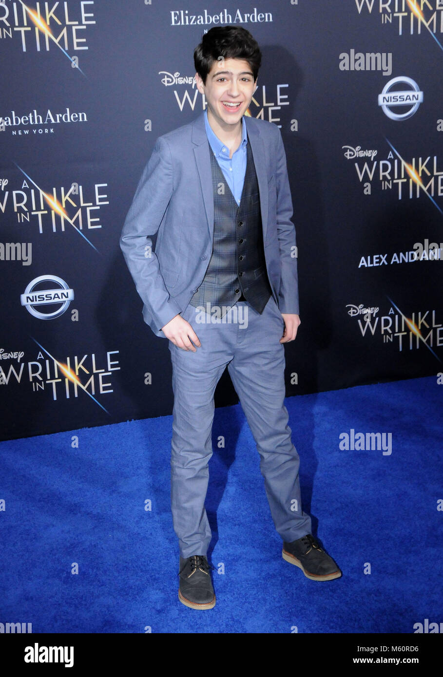 Los Angeles, USA. 26th Feb, 2018. Actor Joshua Rush attends the World ...