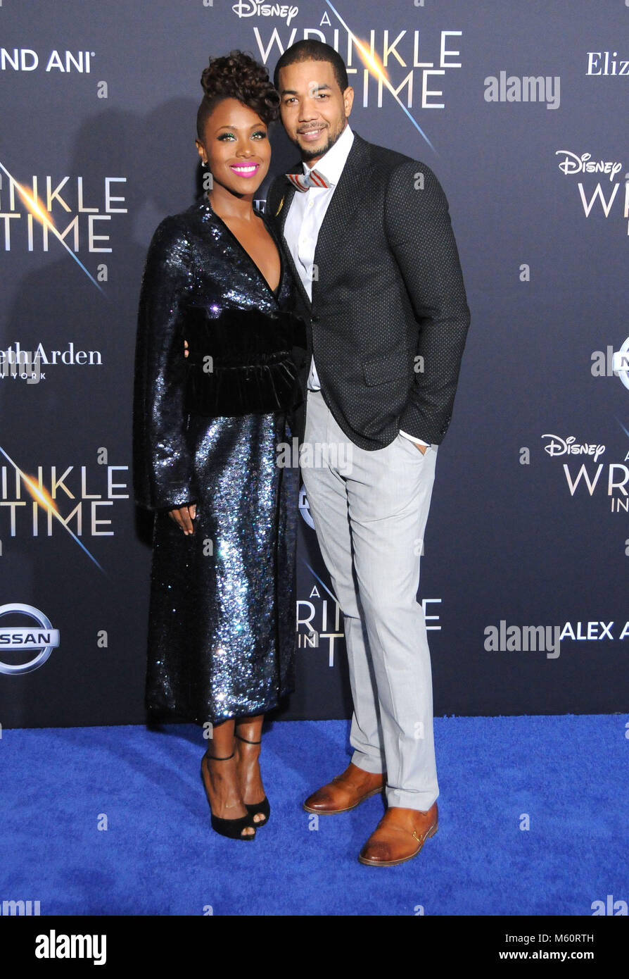 Los Angeles, USA. 26th Feb, 2018. (L-R) Actress DeWanda Wise and actor ...